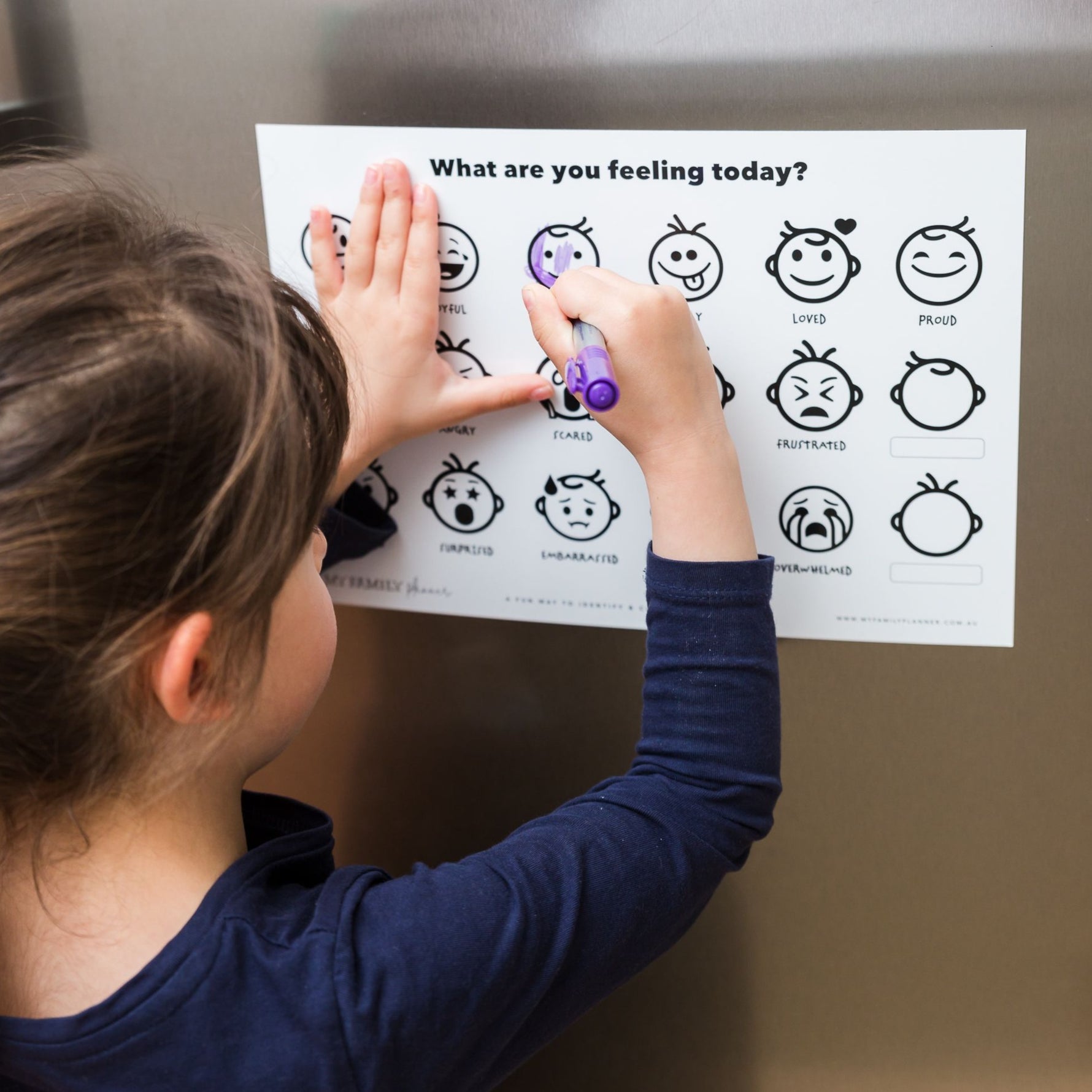 Magnetic Feelings Chart – My Family Planner